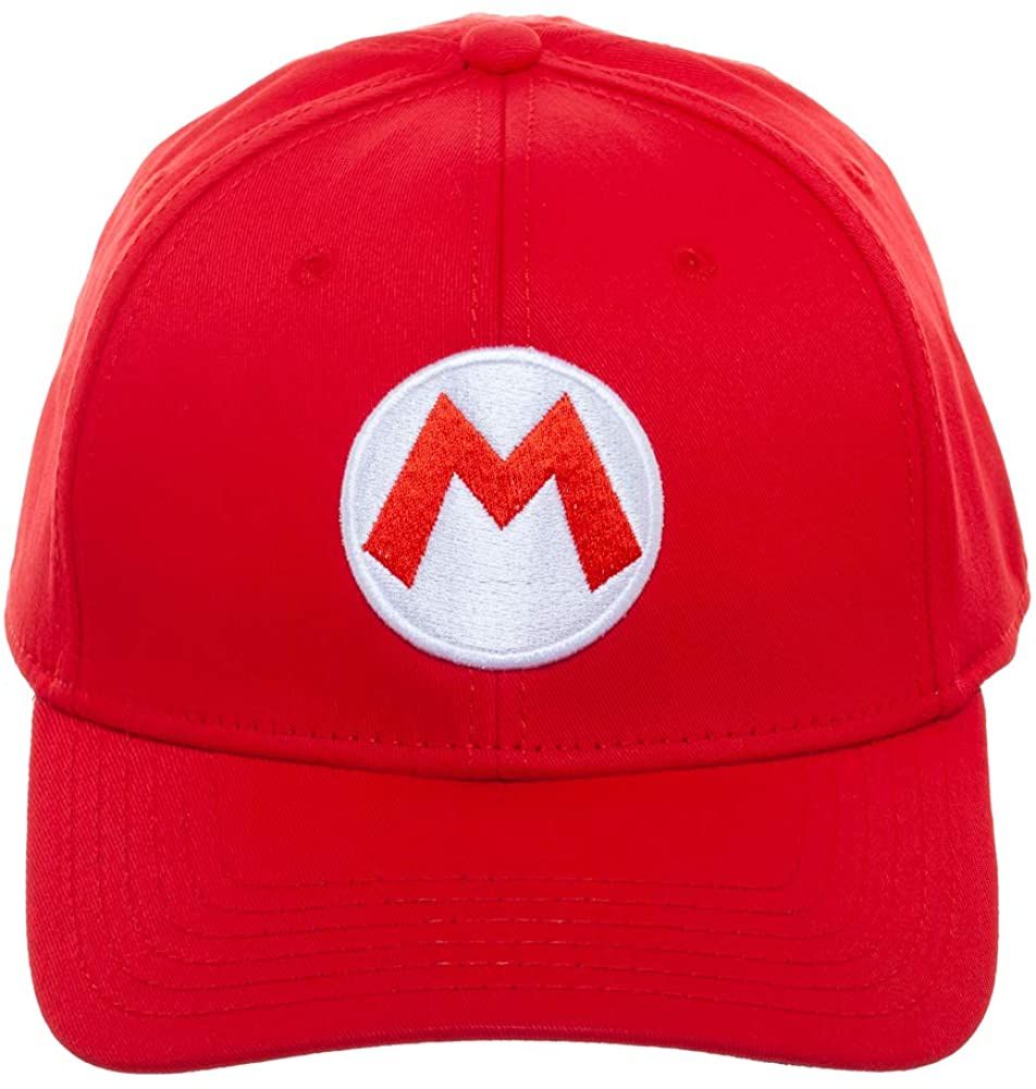 NINTENDO - Super Mario Spandex Acrylic Red Flex Cap – Nabema Collectibles
