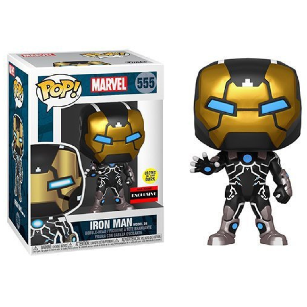 Funko Pop Marvel Iron Man Model 39 555 AAA Anime Exclusive – Nabema ...