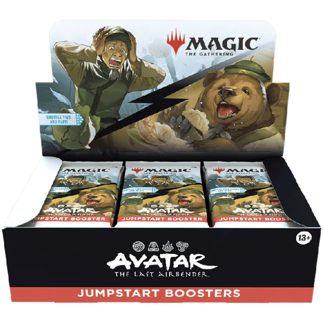 MAGIC THE GATHERING MTG AVATAR THE LAST AIRBENDER JUMPSTART BOOSTER BO ...