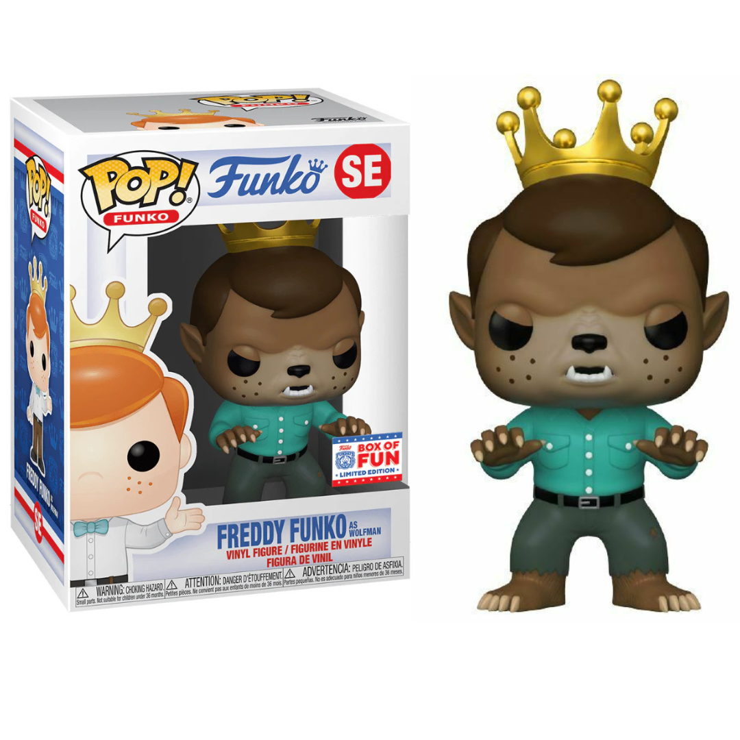Funko Pop Freddy Funko as Wolfman SE Box Of Fun 3000PCS – Nabema ...