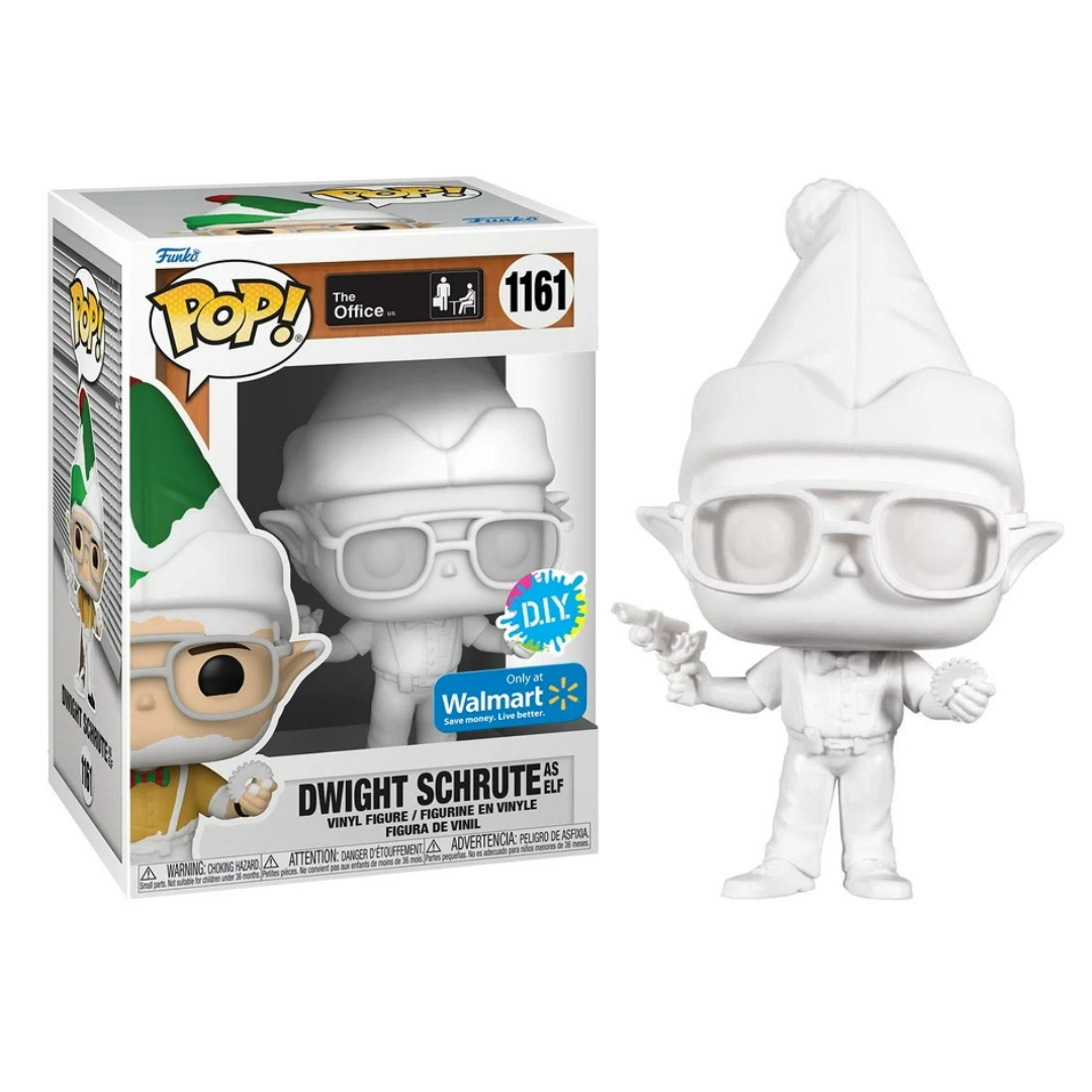 Funko Pop The Office Dwight Schrute as Elf 1161 DIY Walmart Exclusive ...