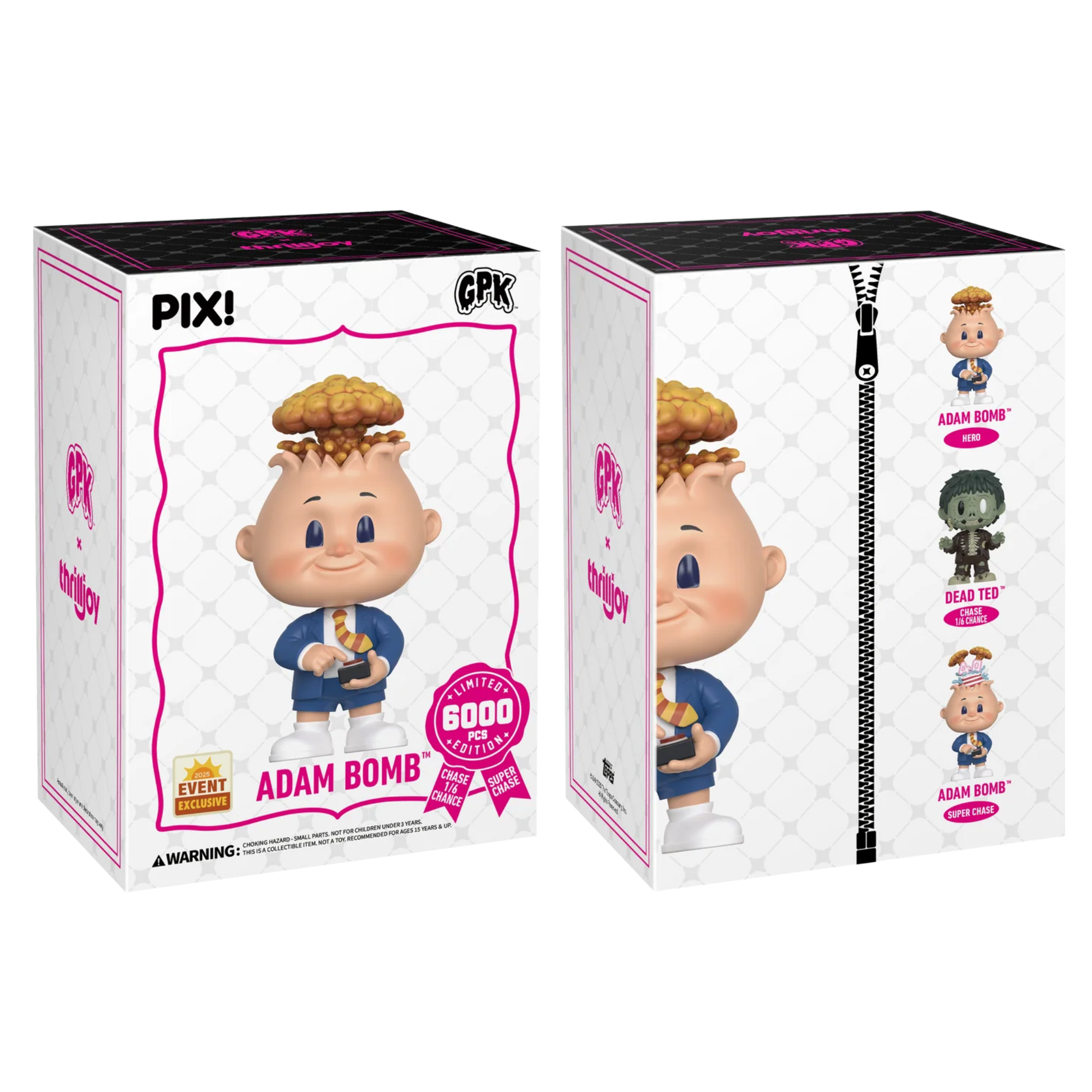Pix! Garbage Pale Kids Adam Bomb 2025 Event Exclusive – Nabema Collectibles