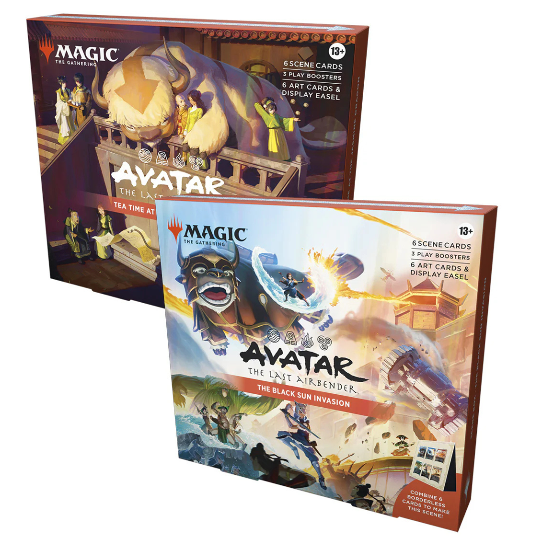 MAGIC THE GATHERING MTG AVATAR THE LAST AIRBENDER SCENE BOX – Nabema ...