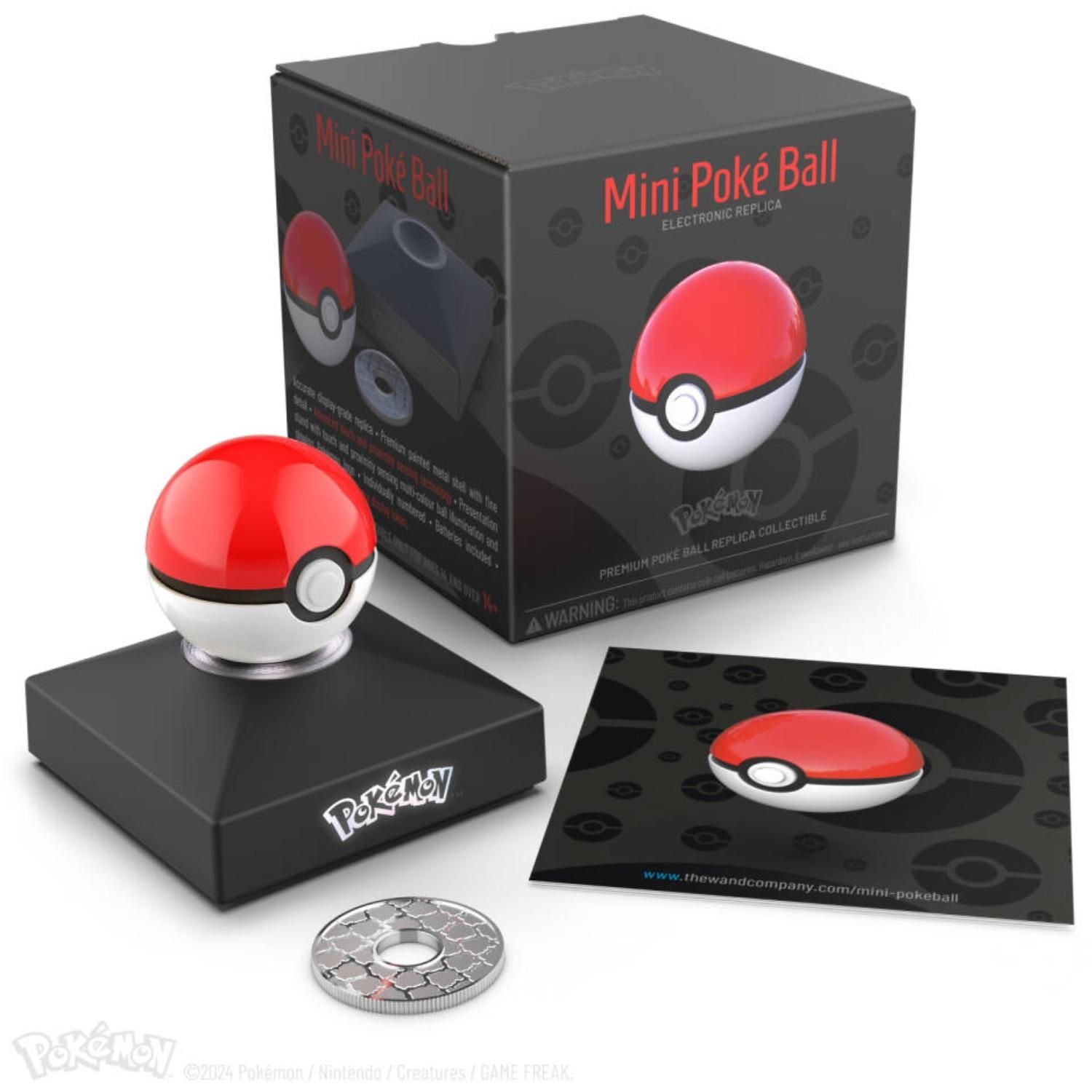The Wand Company - Pokémon Die-Cast Mini Poké Ball Replica – Nabema ...